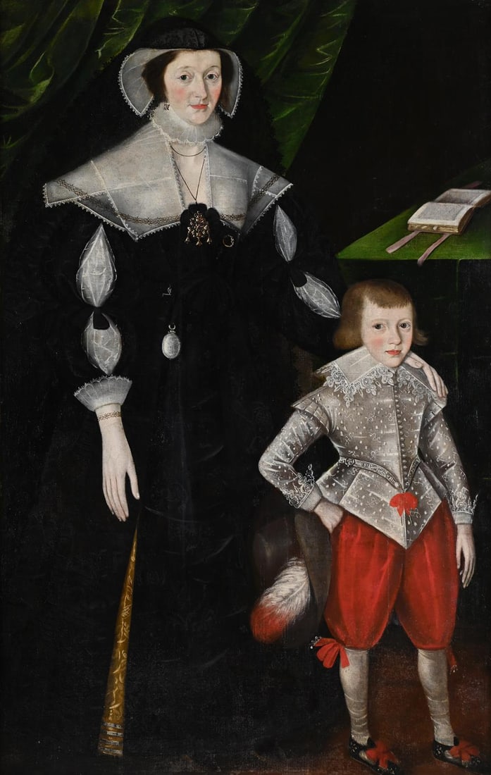 Attributed To John Souch Of Chester (british 1593-1645), Double ...
