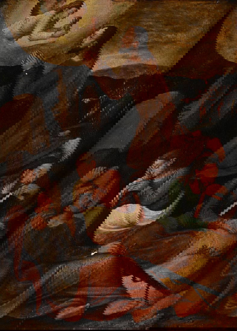 Attributed To Marcellus Coffermans (flemish 1520 - 1575), Christ In The Garden Of Gethsemane Auction