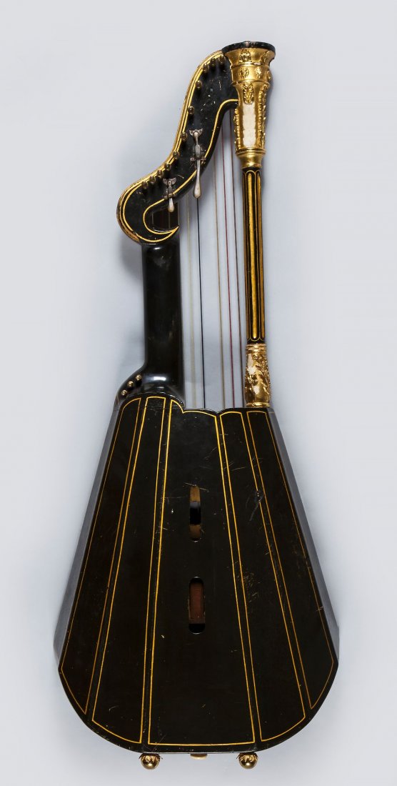 A dital harp, English, circa 1820, the whole instrument - May 11, 2016 ...