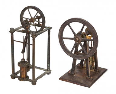 Working Model Of A Single Cylinder Overcrank Steam Engine