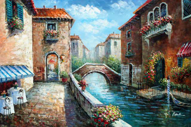 P Hunter **untitled ** Signed Original