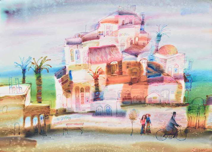 Artist: Alexander Klevan Title: City Hostel Medium: