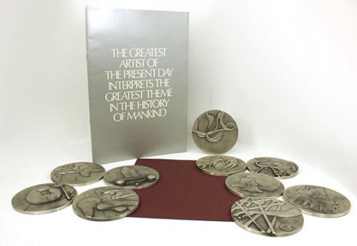 SALVADOR DALI SILVER TEN COMMANDMENTS COIN SET 100MM - Aug 17, 2014 ...