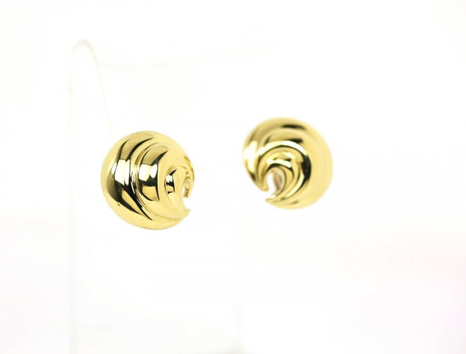 Designer Tiffany & Co. 18k Yellow Gold Snail Shell