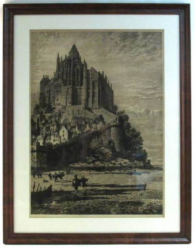 Axel Herman Haig Hand Signed Drypoint Etching