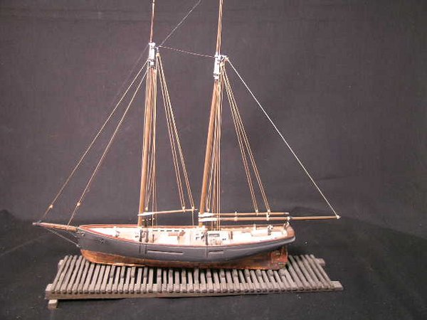 Ny Pilot Boat Phantom Schooner Ship Model