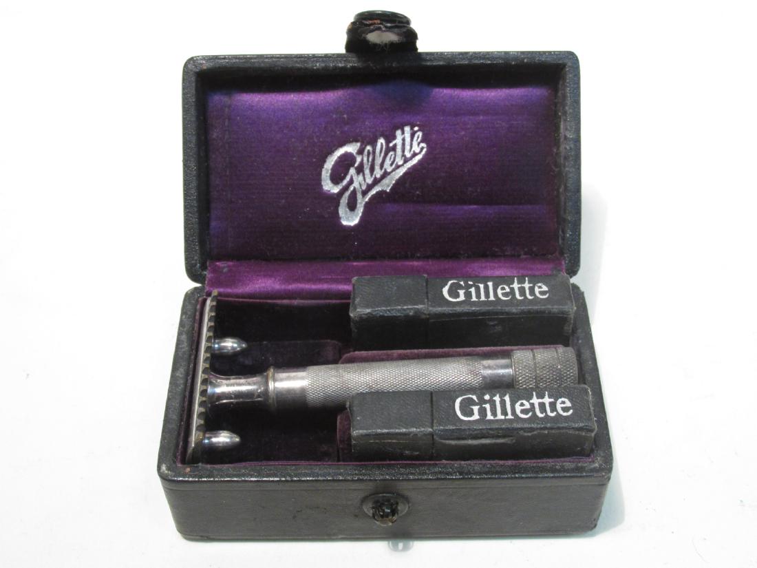 Rare Antique King Gillette Signature Safety Razor