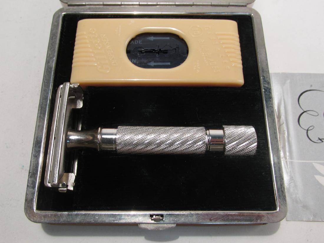 RARE VINTAGE 1940s GILLETTE EXECUTIVE SAFETY RAZOR