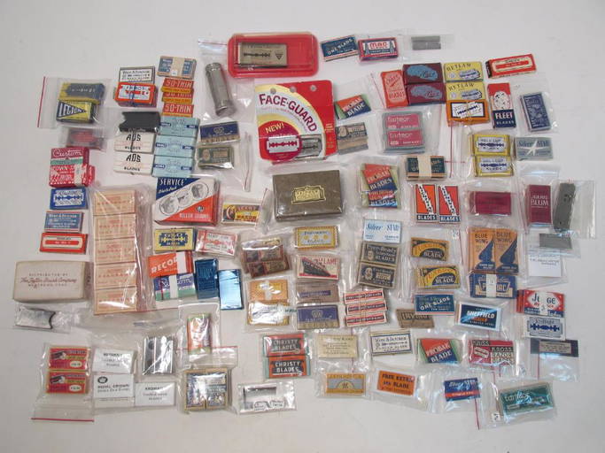 COLLECTION ASSORTED VINTAGE SAFETY RAZOR BLADES - Mar 21, 2018 ...