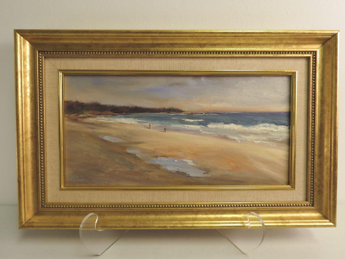 Martha Guillette Original Oil On Board Painting