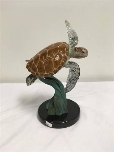 Robert Wyland Bronze: Ancient Mariner (sea Turtle)