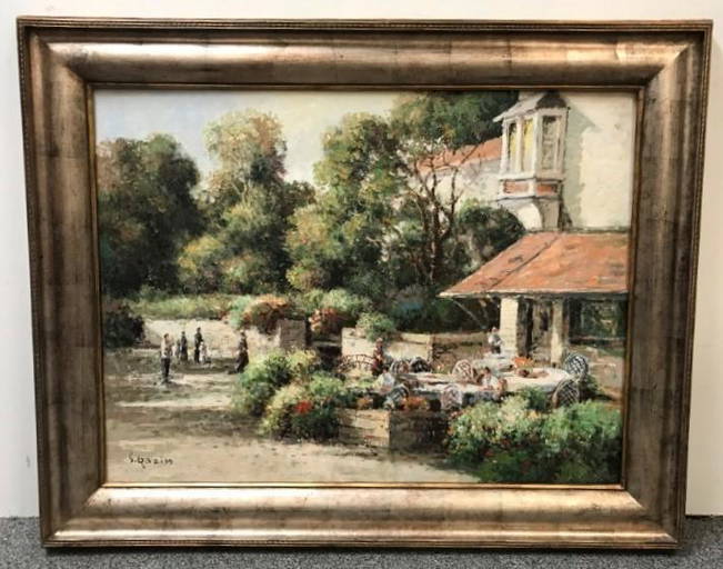 S. Razin (korean B. 1962), Oil On Canvas,