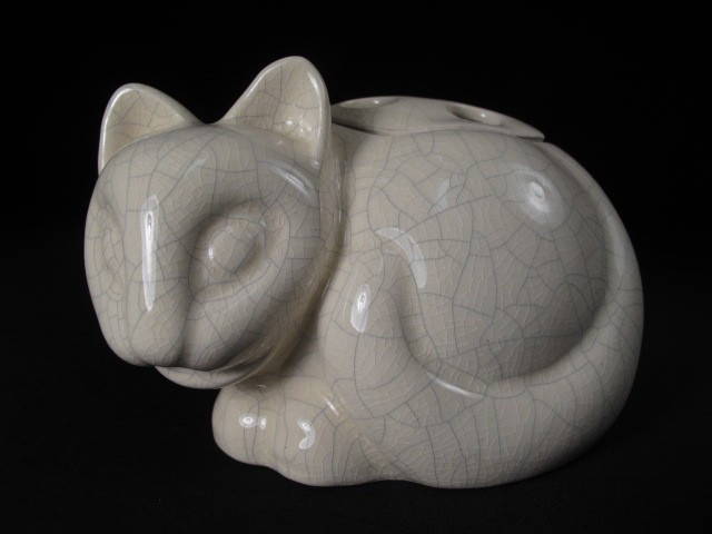 Tiffany Pottery Cat