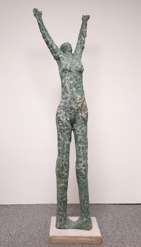 Mark Chatterley Crater Glaze Figural Sculpture