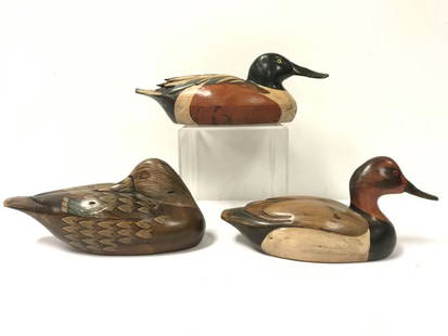 Whp, Jr, Carved And Painted Duck Decoy