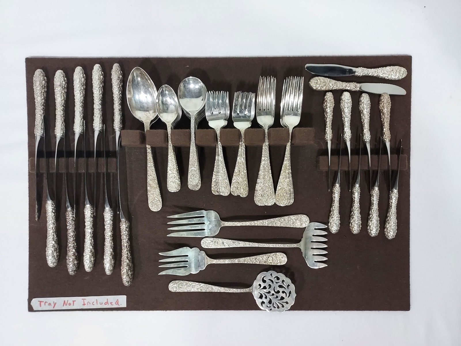 Kirk Stieff "stieff Rose" Sterling Silver Flatware