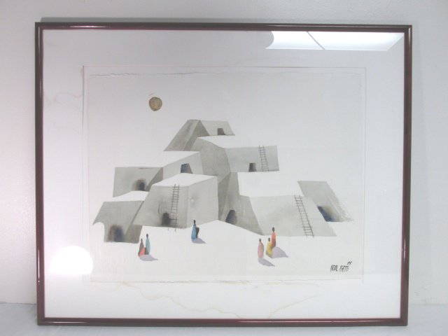 Noal Betts Watercolor Painting On Paper