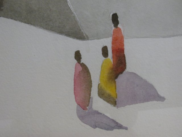 NOAL BETTS WATERCOLOR PAINTING ON PAPER : Lot 422