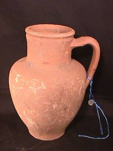 Small Unglazed Pottery Jug