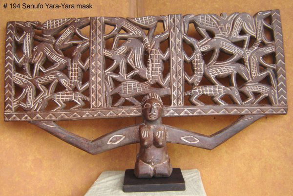 AFRICAN WITCH DOCTOR MASK SENUFO TRIBE IVORY COAST - Dec 03, 2005 ...