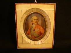 Miniature Portrait in Ivory Frame, Signed - Dec 05, 2013 | Klein James ...