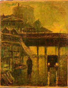 Harlan Ream California Panoramic Painting