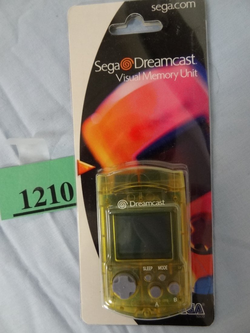 SEGA DREAMCAST VISUAL MEMORY UNIT, 1999 SEGA ENTERPRISE - Apr 24, 2013 ...
