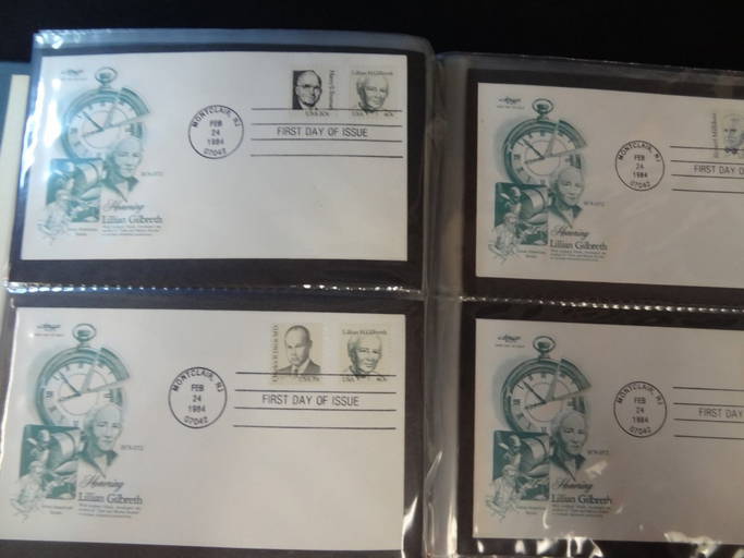 Collection Of First Day Issue Stamps In Tipex, Inc. Cov