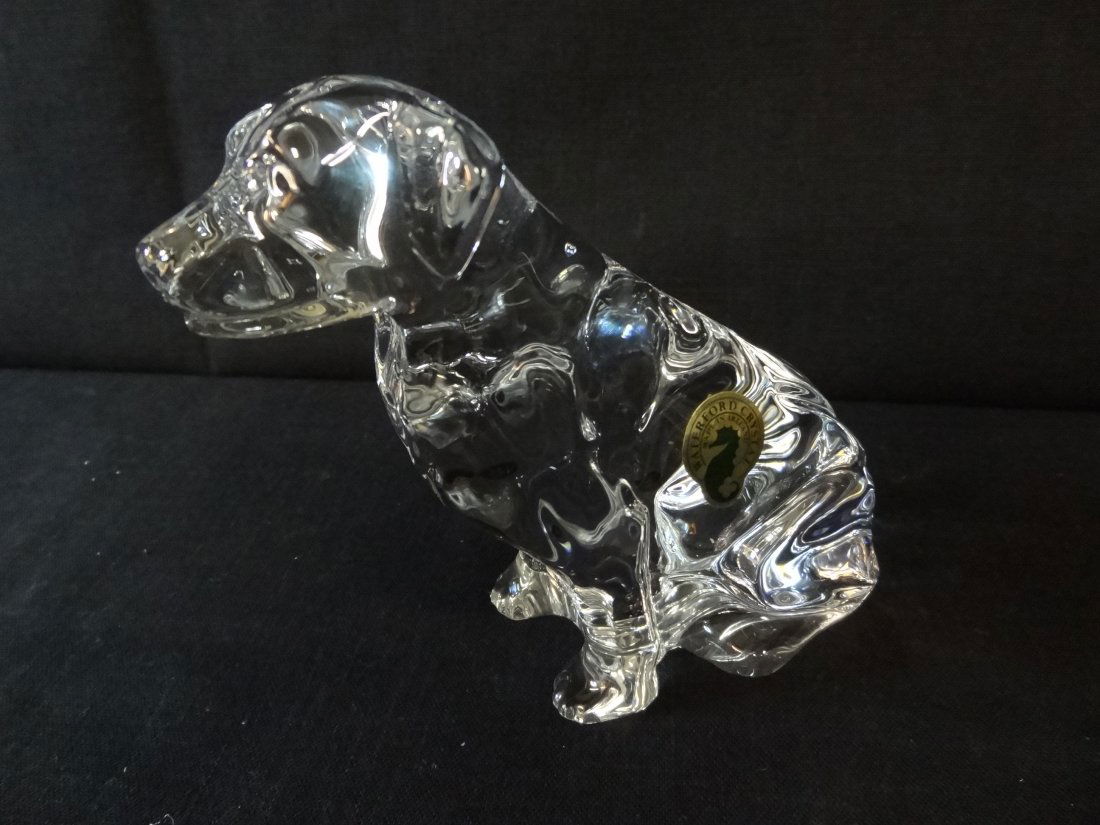 WATERFORD CRYSTAL DOG FIGURINE, 4 1/2'' TALL, EXCELLENT - Jun 26, 2013 ...