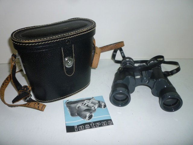 Jason Binoculars With Leather Case: 7 X 35. Coated Lens