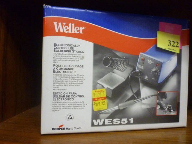 Soldering Station: Weller Electronically Controlled