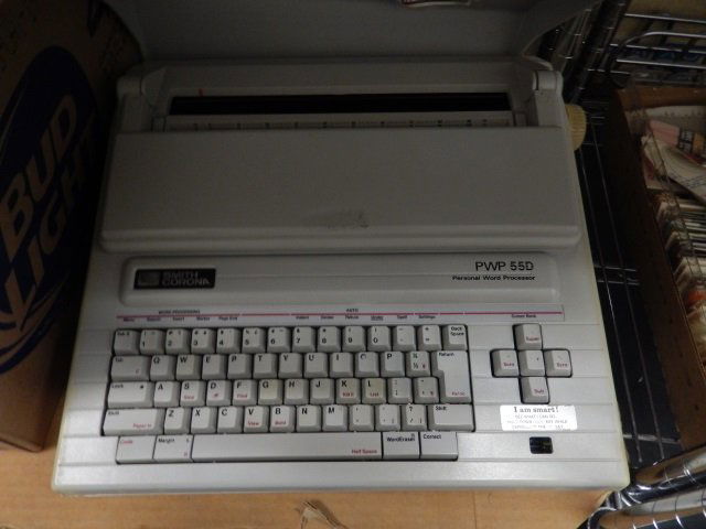 VINTAGE WORD PROCESSOR PORTABLE BY SMITH & CORONA - Jan 19, 2014 | The ...