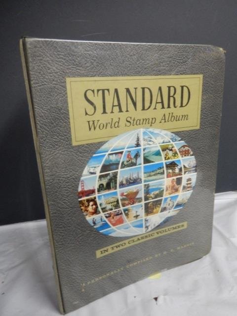 STANDARD WORLD STAMP ALBUM HARRIS STANDARD WORLD STAMP