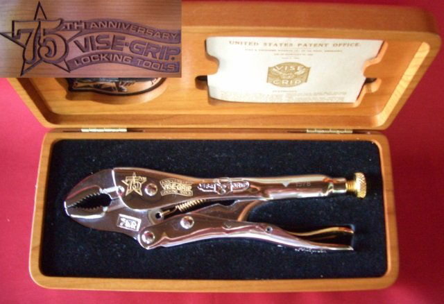 75TH ANNIVERSARY 1999 VISE GRIPS LIMITED EDITION,