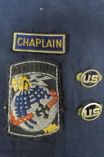 U.s. Patches And Pins 'berlin' And 'chaplain' Patches