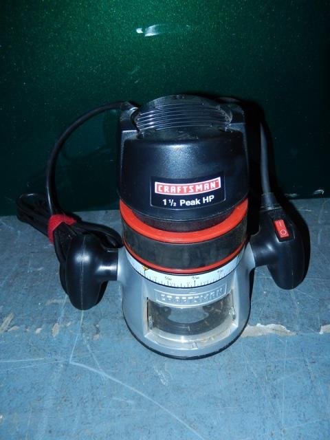 CRAFTSMAN 1 1/2 PEAK HP ROUTER - Apr 06, 2014 | The Auction House ...