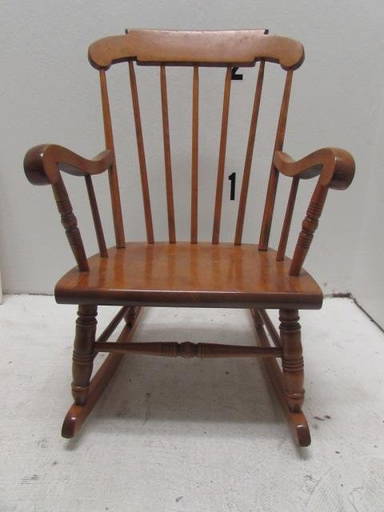 Child's Maple Wood Rocking Chair