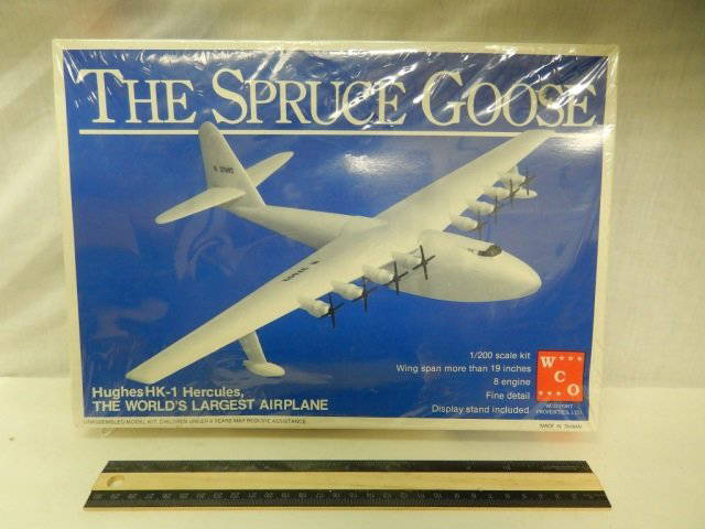 The Spruce Goose Airplane Model Kit Original Packaging,
