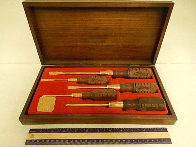 MAC TOOLS 24K GOLD PLATED SCREW DRIVER SET SERIAL