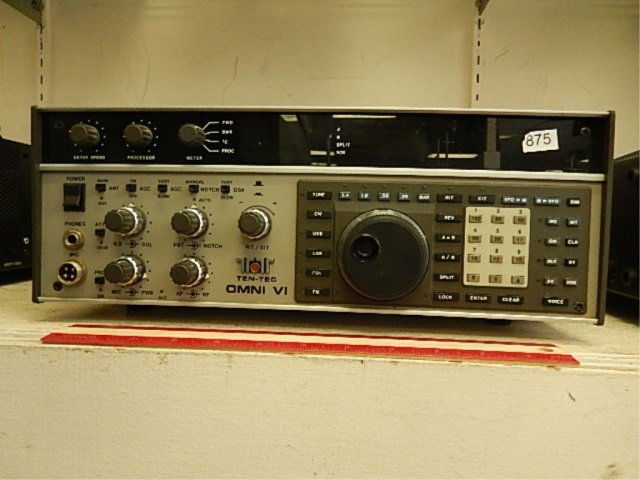 TEN-TEC RADIO HF TRANSCEIVER OMNI VI, MODEL: 563, - Jun 01, 2014 | The ...
