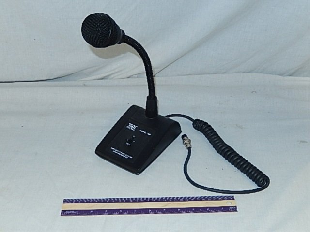 TEN-TEC DESK MICROPHONE MODEL 708 OMNI-DIRECTIONAL