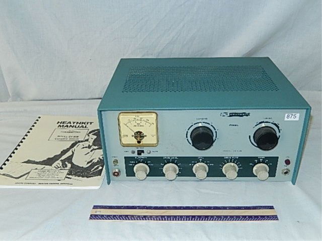 Heathkit Dx 60b Radio Transmitter Includes Manual