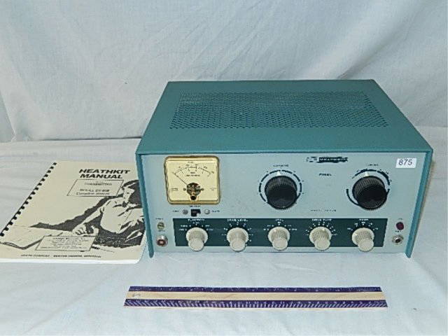 Heathkit Dx 60b Radio Transmitter Includes Manual