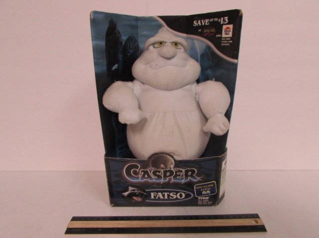 Casper Fatso Stuffed Doll Original Packaging