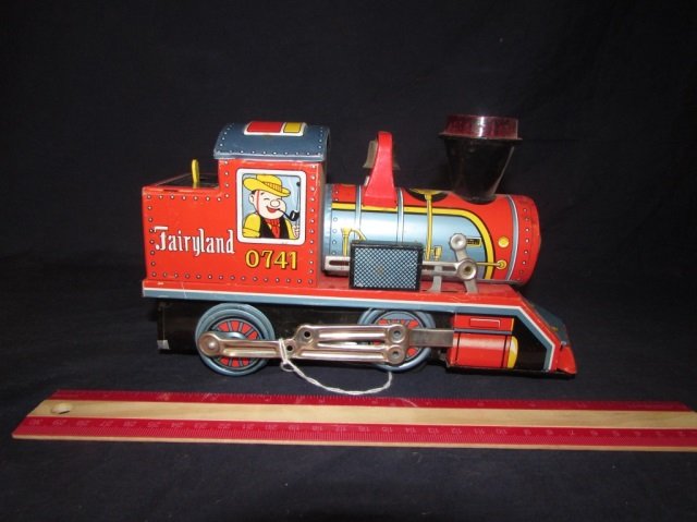Made In Japan Childs Tin Train Toy Daiya