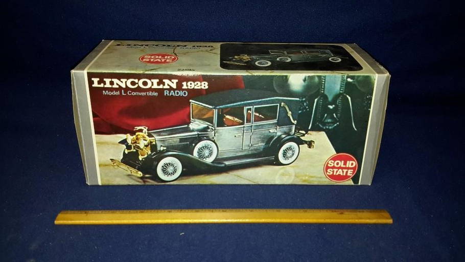 Lincoln 1928 Model L Convertible Radio
