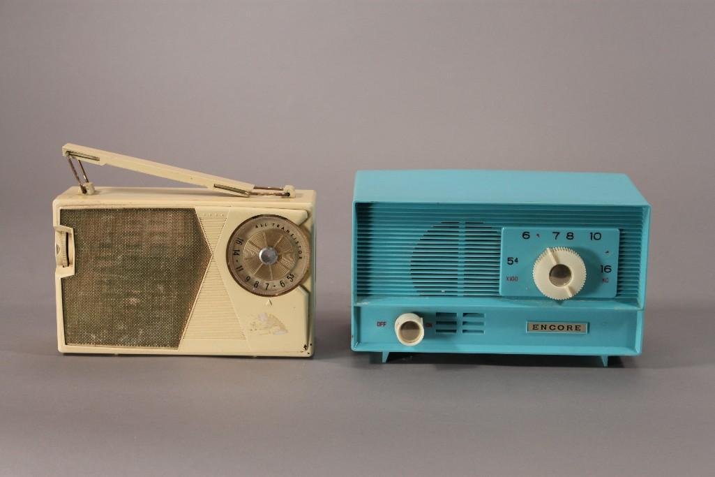 Encore Electric And Ge Transistor Radios