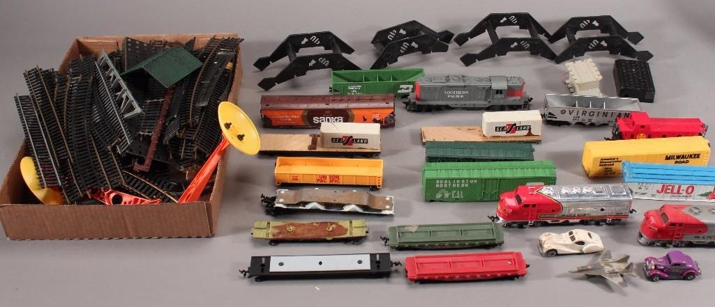 Vintage Toy Trains And Tracks