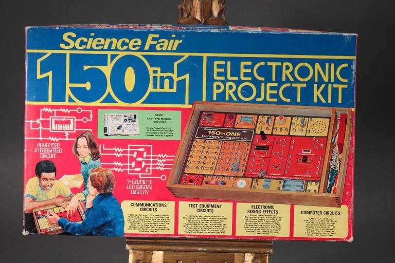 Vintage Science Fair Electronic Project Kit