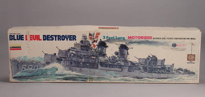 Motorized Blue Devil Destroyer Model